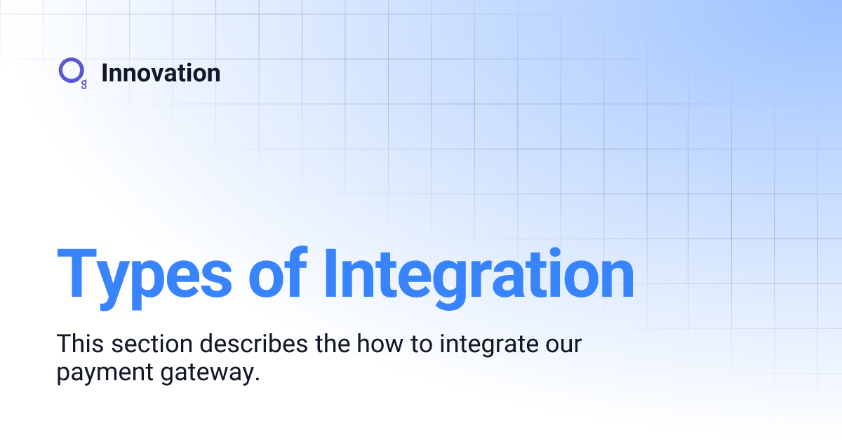 Types of Integration | Innovation
