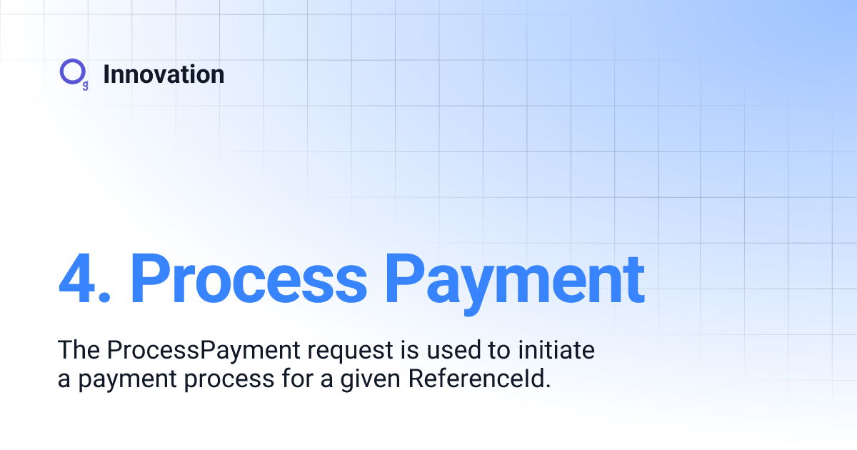 4. Process Payment | Innovation